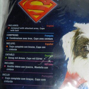DC Comics | Dog | Dc Comics Deluxe Superman Pet Costume Largeships Fast ...